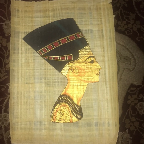 Wall Decor | Egyptian Papyrus Hand Paint | Poshmark